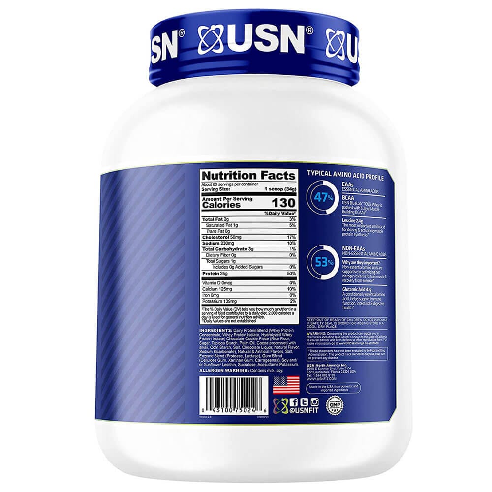 USN Bluelab 100% Whey Blend Protein - A1 Protein